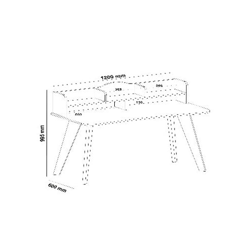 SOFIA DESK - WHITE – سنتركو